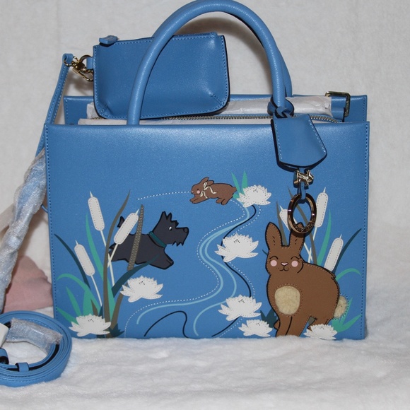 RADLEY LONDON | Bags | Radley London Scottie Friends Bunny Rabbit ...